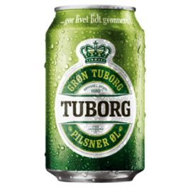 Tuborg Grøn 33 cl. ds. Alk. 4,6% Vol.