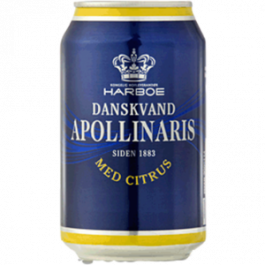 Harboe Apollinaris Citrus 33 cl. ds.